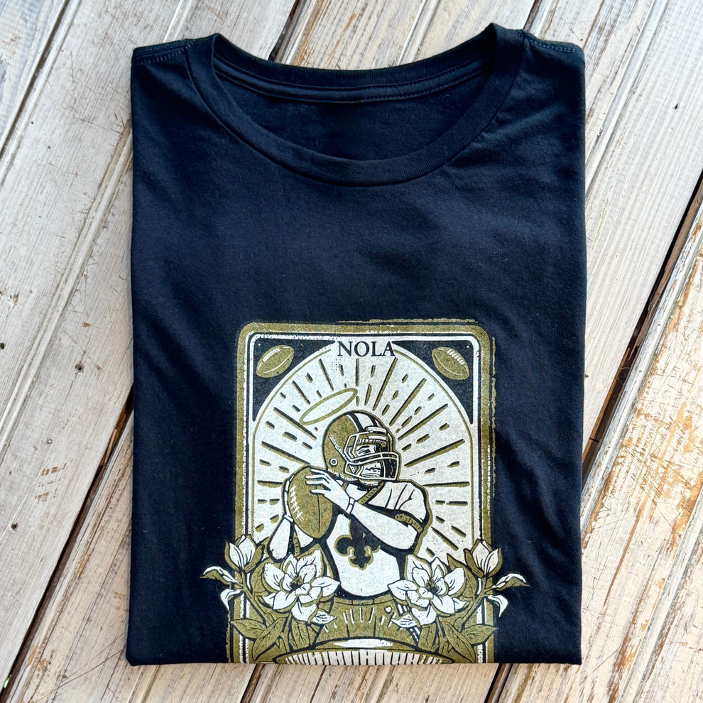 Black & Gold Tarot Women's Crew-black – Nola Mercantile
